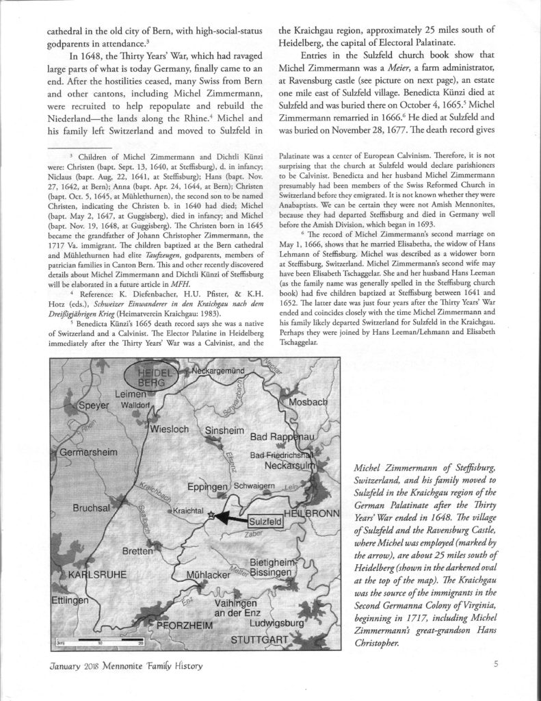 “Hunting Our Common Zimmermann Ancestor: Combining 21st century ...